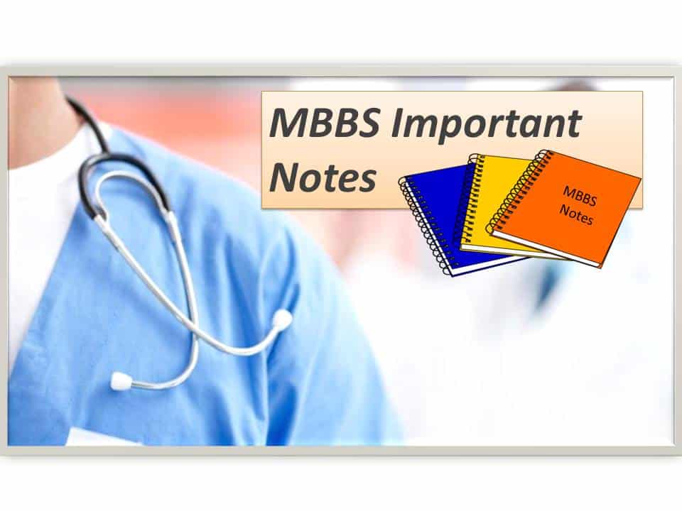 MBBS Lecture Notes For All Subjects updated For 2018 Syllabus MBBS Lecture Notes For All Subjects updated For 2018 Syllabus