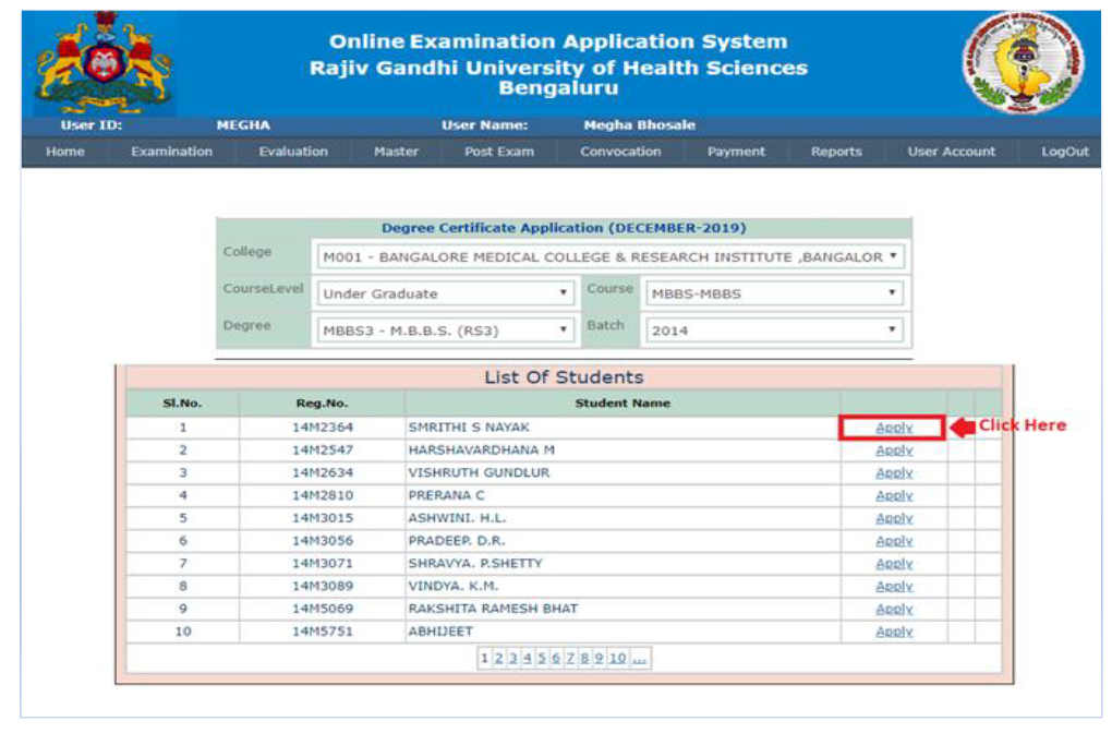RGUHS How To Apply For Degree Certificate Steps To Apply Convocation 